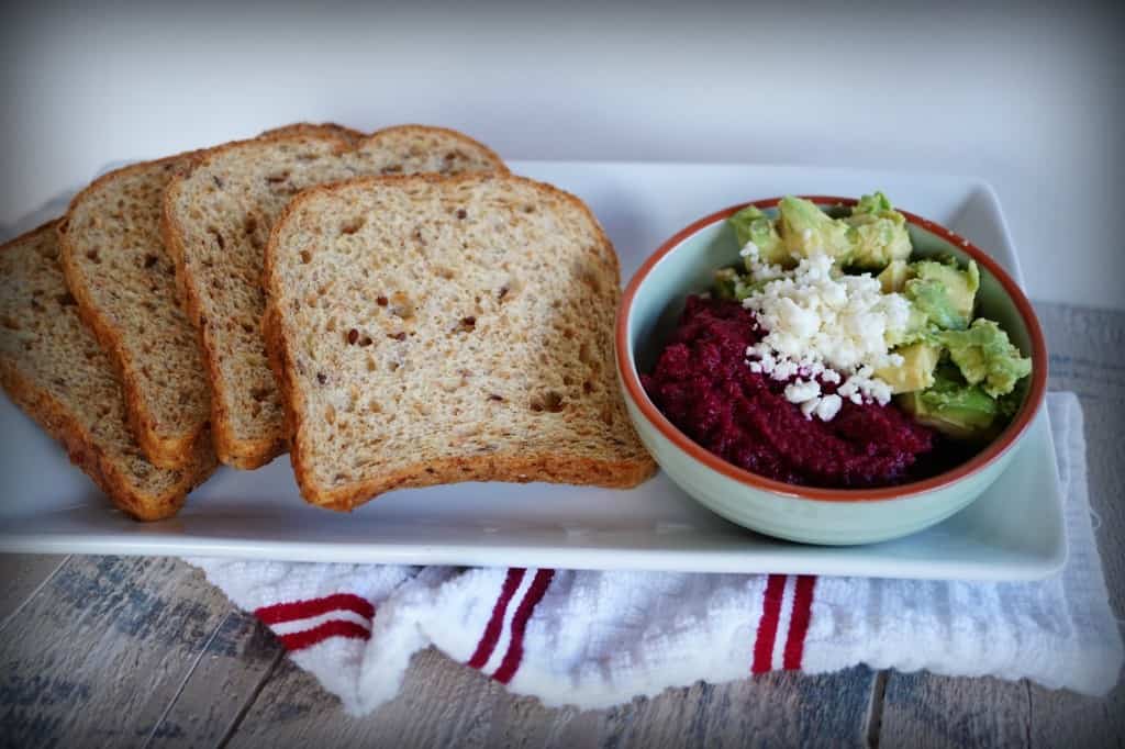 Roasted Beet Toast - Shaw Simple Swaps