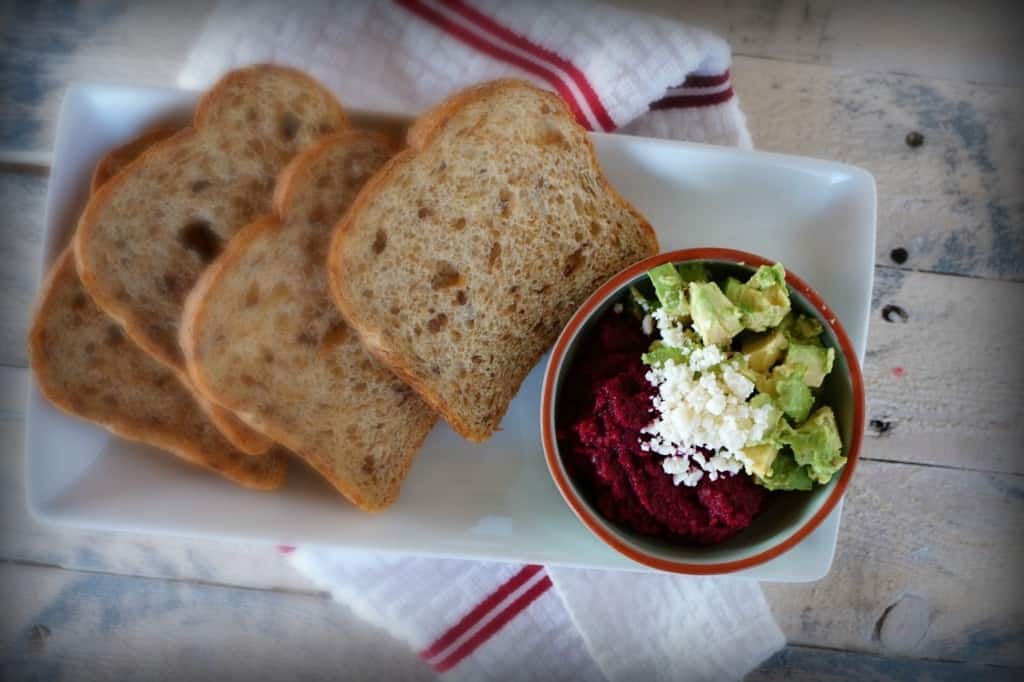 Roasted Beet Toast - Shaw Simple Swaps