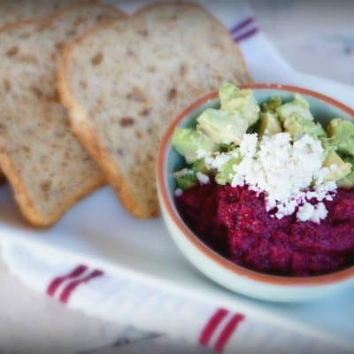 Roasted Beet Toast - Shaw Simple Swaps