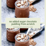 No Added Sugar Chocolate Pudding - Shaw Simple Swaps