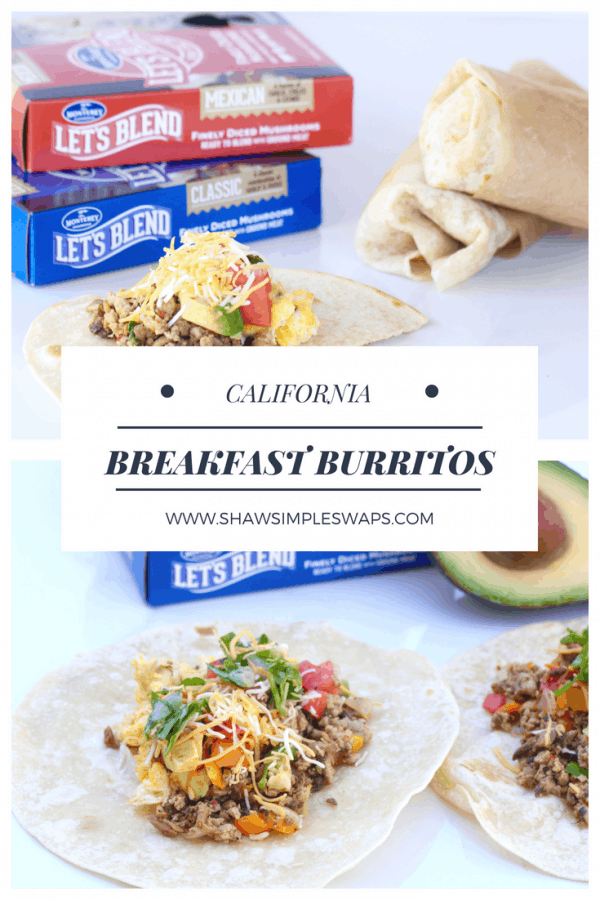 California Breakfast Burritos - Embracing the Blend - Simple Swaps