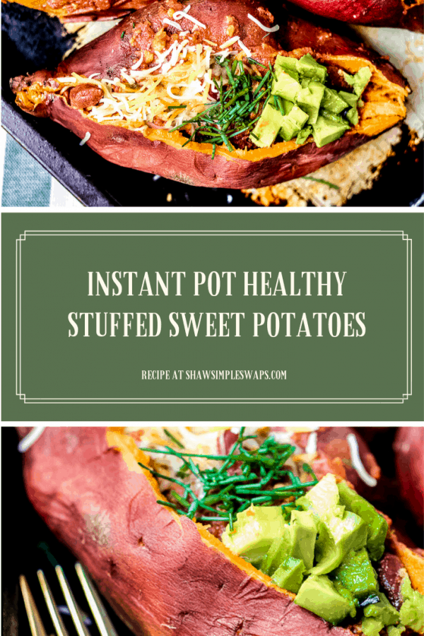 Healthy Stuffed Sweet Potatoes - Shaw Simple Swaps