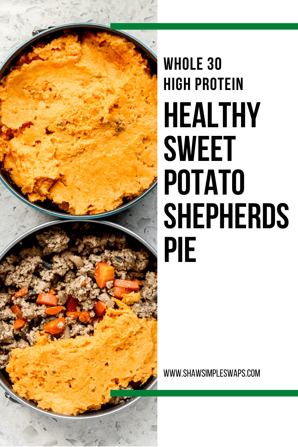 Healthy Shepherds Pie with Sweet Potato - Shaw Simple Swaps