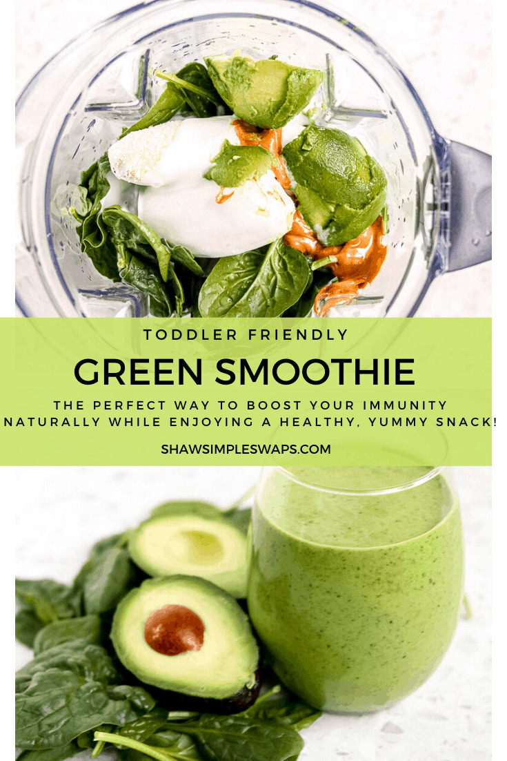 Green Smoothie For Kids - Shaw Simple Swaps