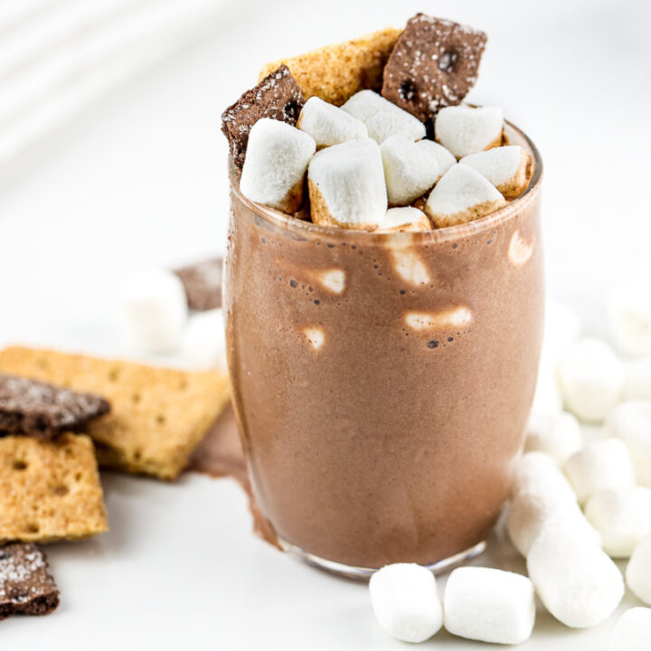 S'mores Milkshake 5 Minute Recipe - Shaw Simple Swaps